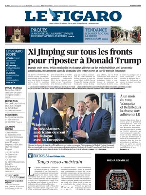 Today's French Newspaper Front Pages