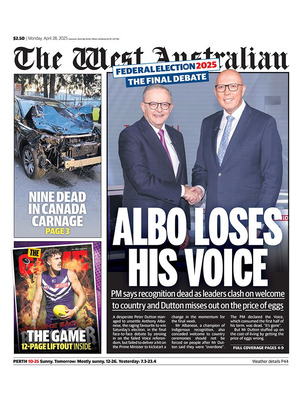 Today's Australian Newspaper Front Pages