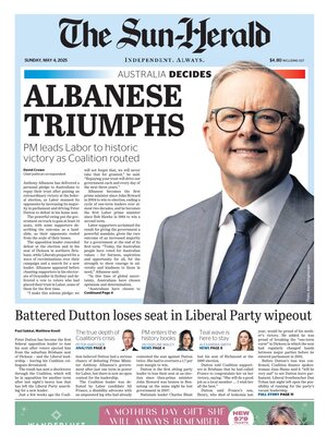 The West Australian - Today's Front Page, 04/05/2025