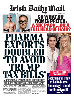 Today's Irish Newspaper Front Pages
