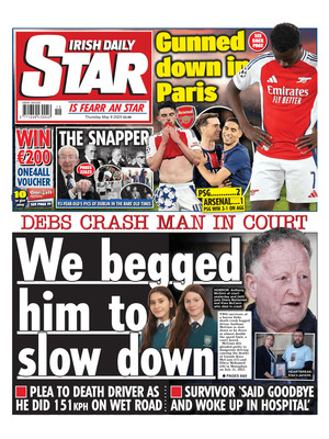 Today's Irish Newspaper Front Pages