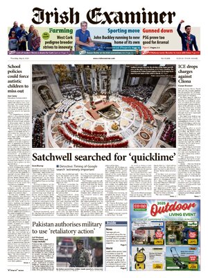 Today's Irish Newspaper Front Pages