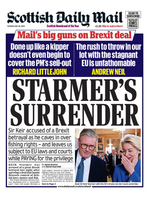 Derby Telegraph - Today's Front Page, 20/05/2025