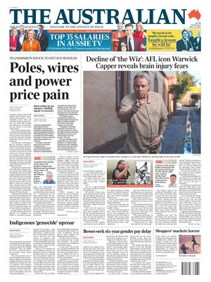 The Advertiser - Today's Front Page, 26/05/2025