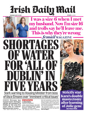 The Irish Times - Today's Front Page, 29/05/2025