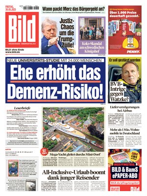 Today's German Newspaper Front Pages