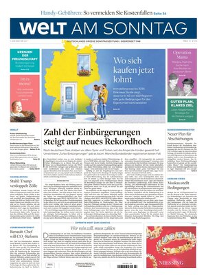 Bild - Today's Front Page, 01/06/2025