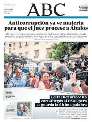 Today's Spanish Newspaper Front Pages