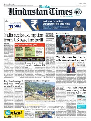 Today's Indian Newspaper Front Pages