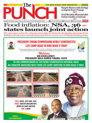 Today's Nigerian Newspaper Front Pages