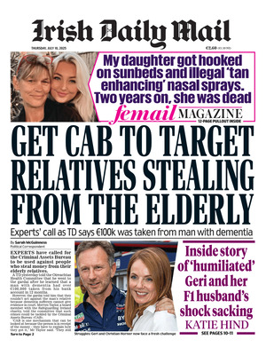 Today's Irish Newspaper Front Pages