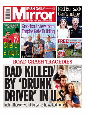 Today's Irish Newspaper Front Pages