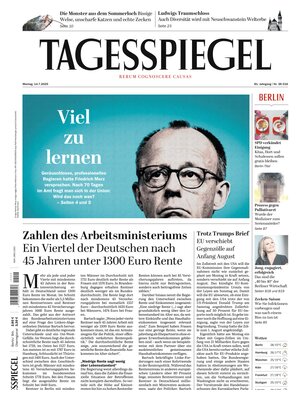 Today's German Newspaper Front Pages