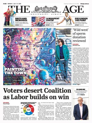 The Sydney Morning Herald - Today's Front Page, 21/07/2025
