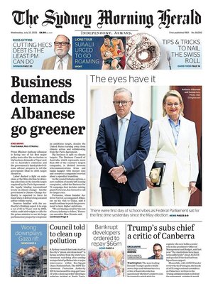The West Australian - Today's Front Page, 23/07/2025
