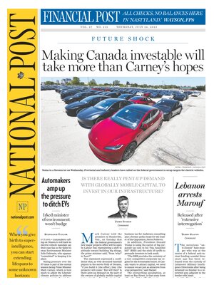 Toronto Star - Today's Front Page, 24/07/2025