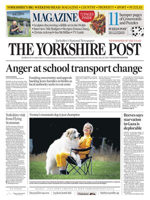 Leicester Mercury - Today's Front Page, 26/07/2025