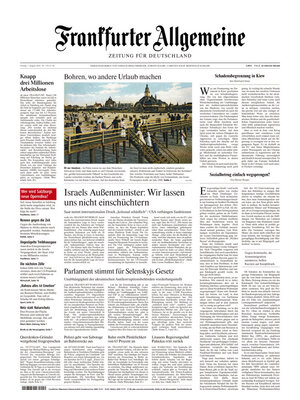Today's German Newspaper Front Pages