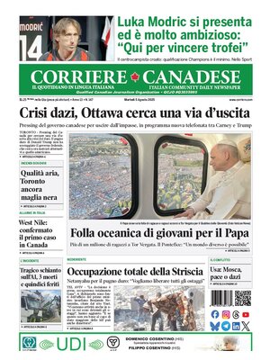 Toronto Star - Today's Front Page, 05/08/2025