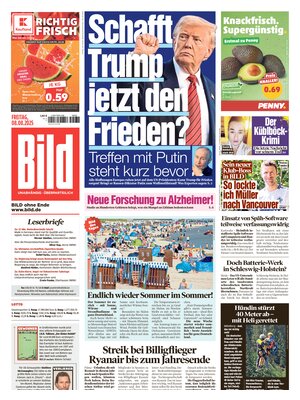 Today's German Newspaper Front Pages