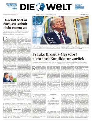 Today's German Newspaper Front Pages