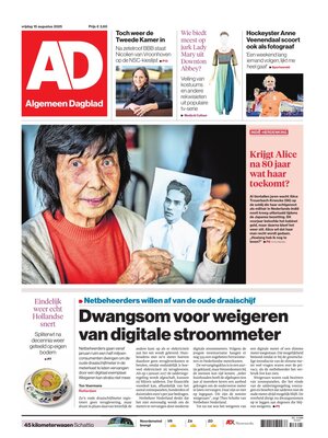 Het Parool - Today's Front Page, 15/08/2025