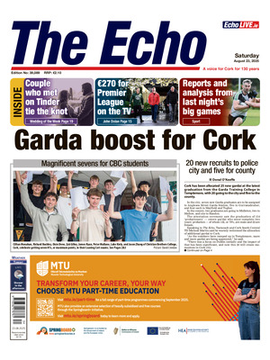 The Irish Times - Today's Front Page, 24/08/2025