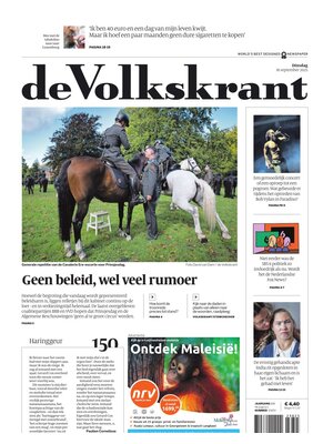 Het Financieele Dagbladm (FD) - Today's Front Page, 16/09/2025