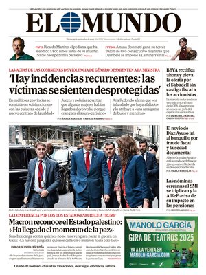 Today's Spanish Newspaper Front Pages