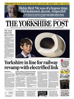 Burton Mail - Today's Front Page, 27/09/2025