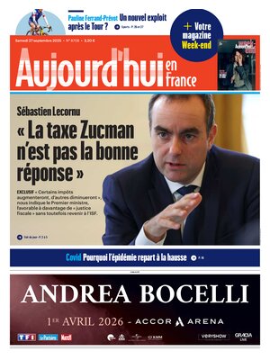 Today's French Newspaper Front Pages