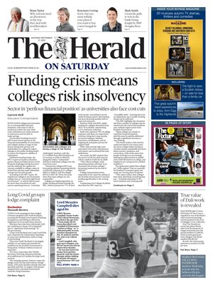 Today's Scottish Newspaper Front Pages
