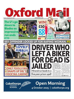 Sunday Mail - Today's Front Page, 28/09/2025