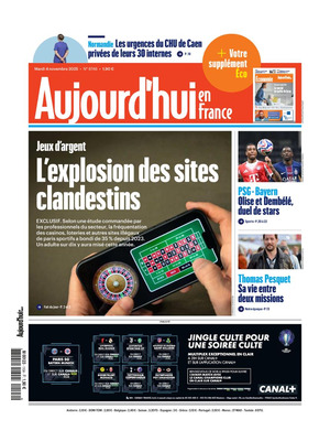 Today's French Newspaper Front Pages