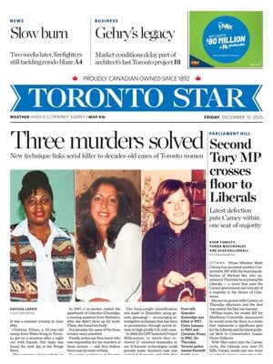 Today's Canadian Newspaper Front Pages
