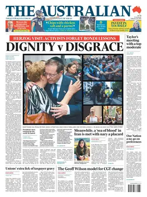 Today's Australian Newspaper Front Pages