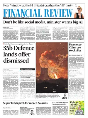 Today's Australian Newspaper Front Pages