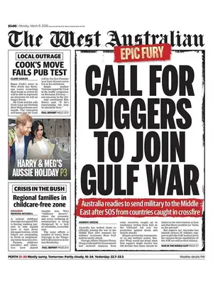 Today's Australian Newspaper Front Pages