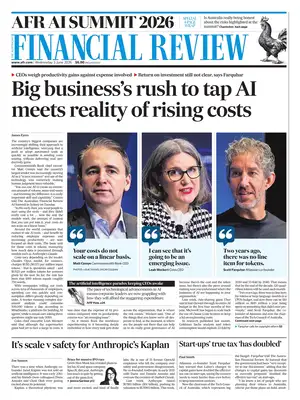 Today's Financial & Business Newspaper Front Pages